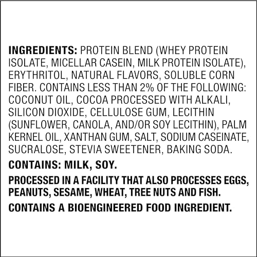 Quest Nutrition Cookies & Cream Protein Powder; 20g Protein; 1g Sugar; Low Carb; Gluten Free; 1.6 Pound; 22 Servings