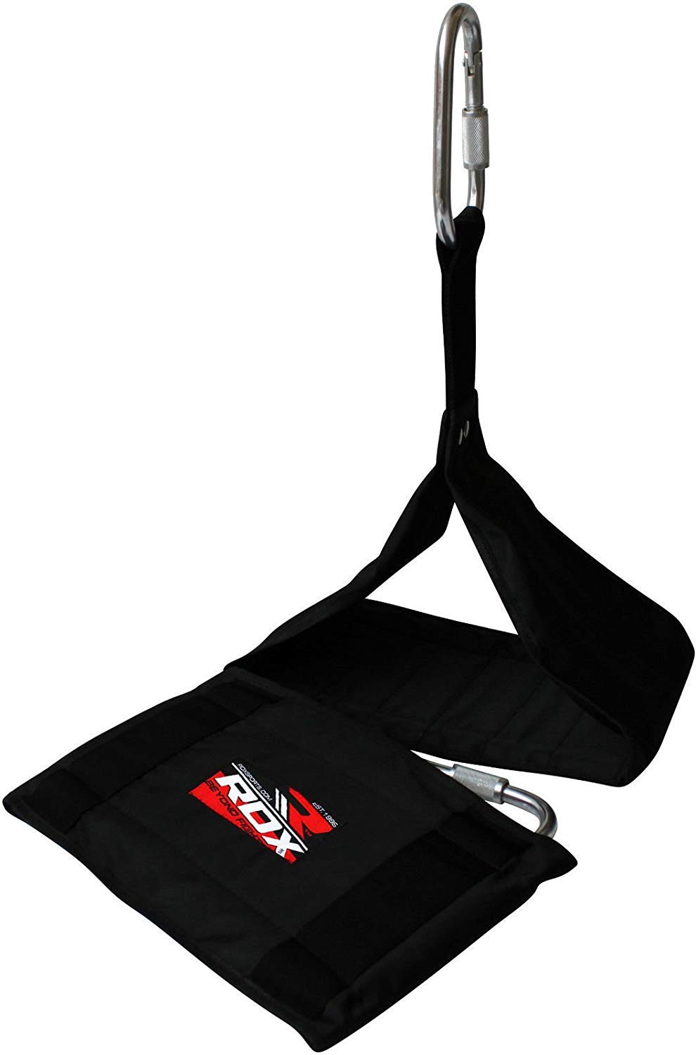 RDX AB Straps Hanging Abdominal Slings Abs Strap Pull Up Fitness Workout Adjustable,Black,