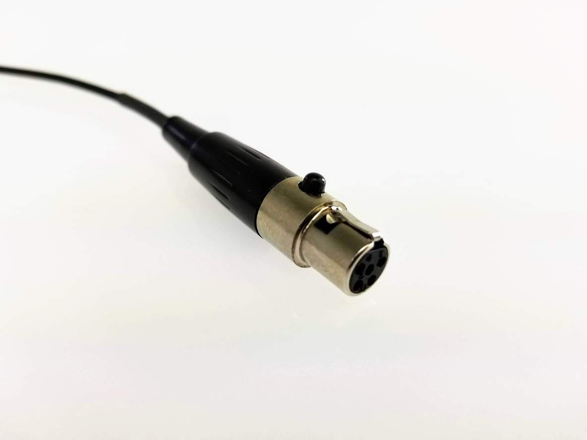 Sanken COS-11D Lavalier Mic (Black) with TA5 Universal Locking for Lectrosonics