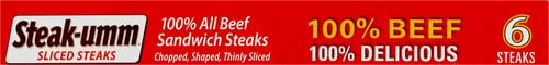 Steak-Umm, Sliced Steaks, Frozen, 9 oz