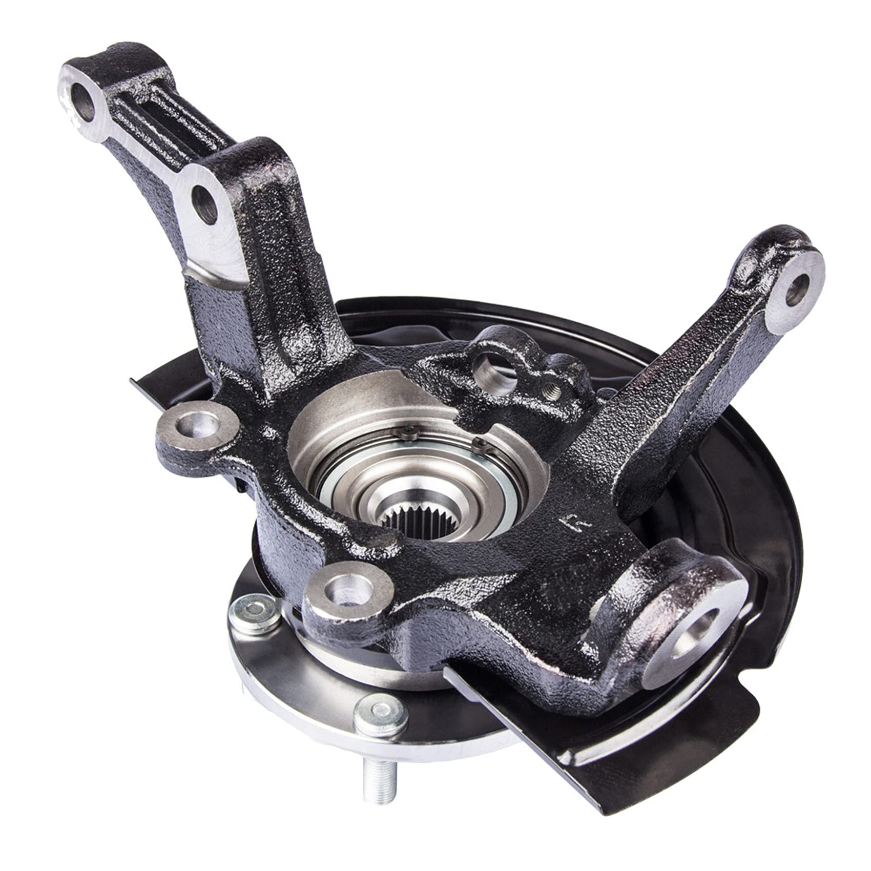 Steering Knuckle Assembly Front Right Passenger Side 698-378 Compatible with 2002 2003 2004 2005 2006 Nissan Altima Replace LK006 400148J000