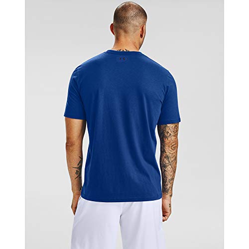 Under Armour Graphic T Baseball Wordmark, Royal (400)/Midnight Navy, XX-Large