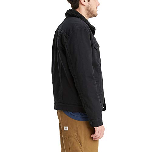 Signature by Levi Strauss & Co. Gold Men's Signature Sherpa Lined Trucker Jacket, Gothic, X-Large