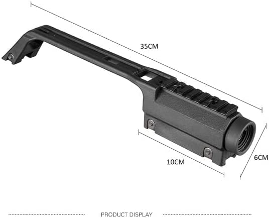 TORQ Optics Airsoft G36 Carry 3.5X Scope Sight with High Top Rail Version Riflescope for Hunting Shooting