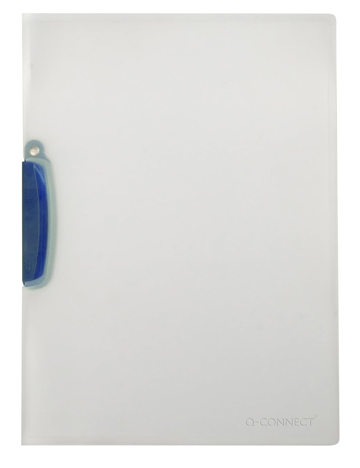 Q-Connect KF02138 Swivelclip File A4 (Pack of 25) - Clear Frosted