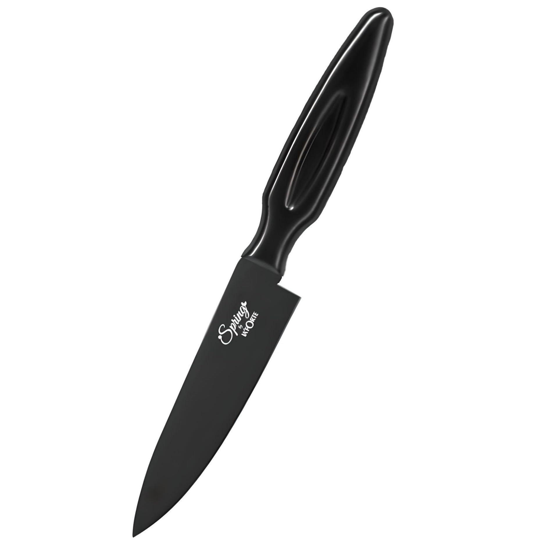 Spring Premium 03 Pcs Knife Set- Single Pcs Crafted No Joints- Extreme Sturdiness and Superior Longevity (Cleaver Knife Set, Chef Knife Set, Fruit Knife)