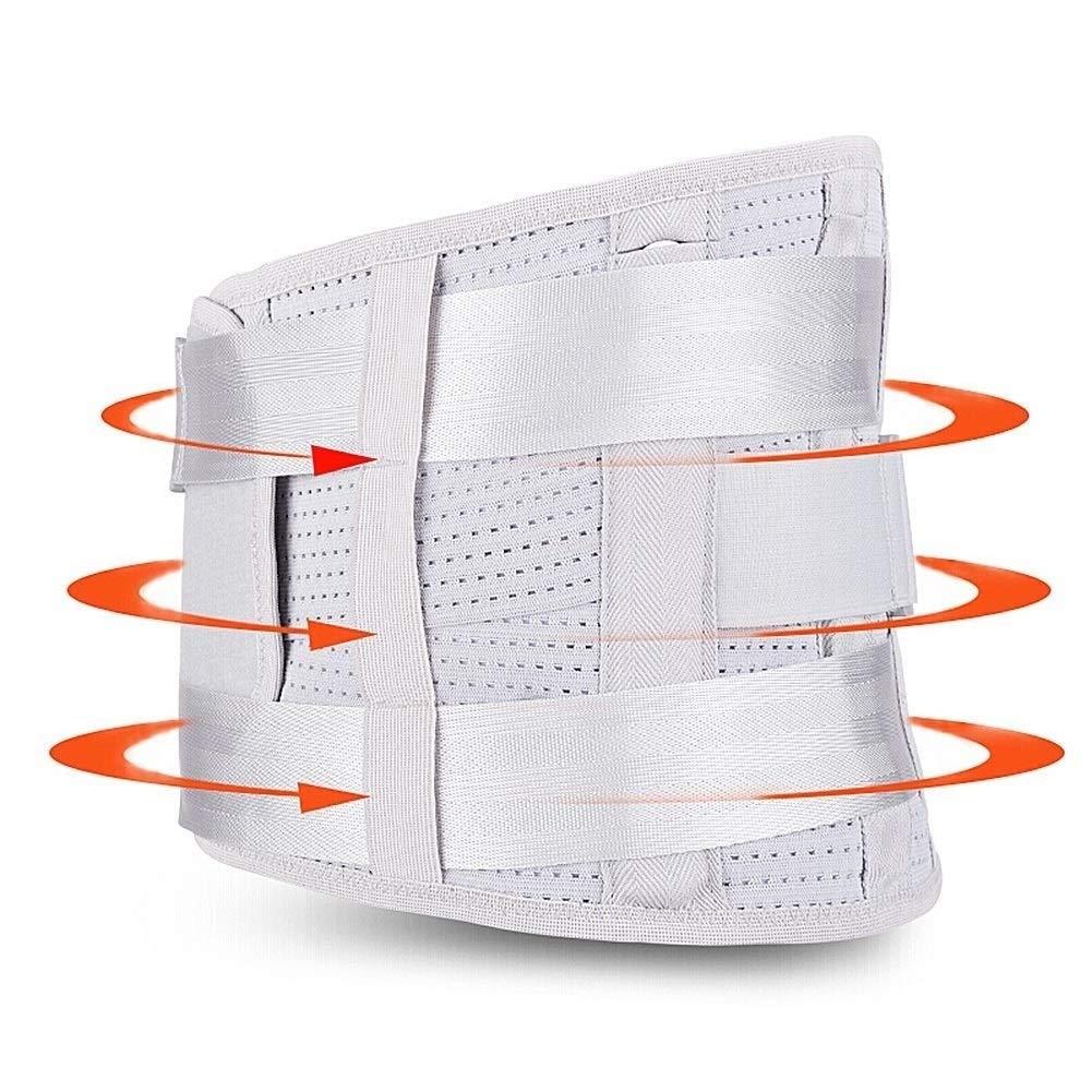 TANGIST Back Support Lumbar Lower Back Brace Belt With Removable Pad For Pain Relief And Injury Prevention Double Adjustment For Men And Women (Size : X-Large)