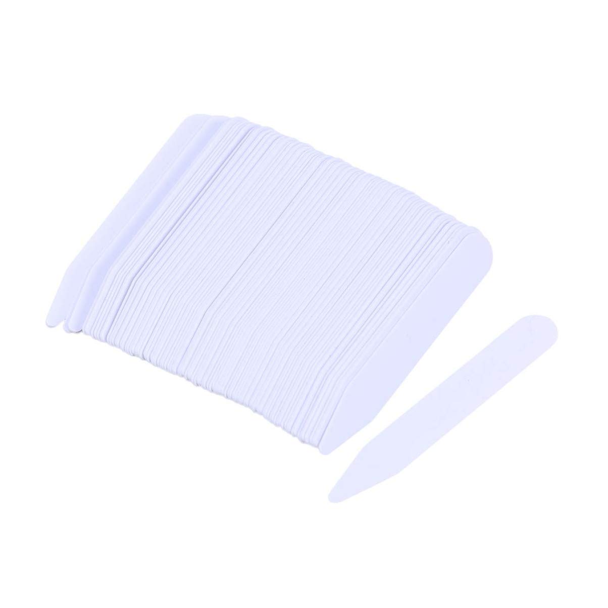 WINOMO 200pcs 3 Sizes Dress Collar Stays Collar Bones Dress Shirt Collar Support Collar Stiffeners Collar Inserts Collar Stay Holder for Shirt Dressing