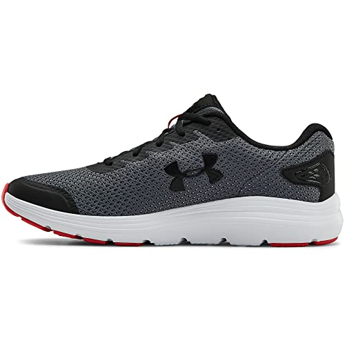 Under Armour Men's Surge 2 Athletic Shoe, pitch Gray (100)/Black, 13 M US