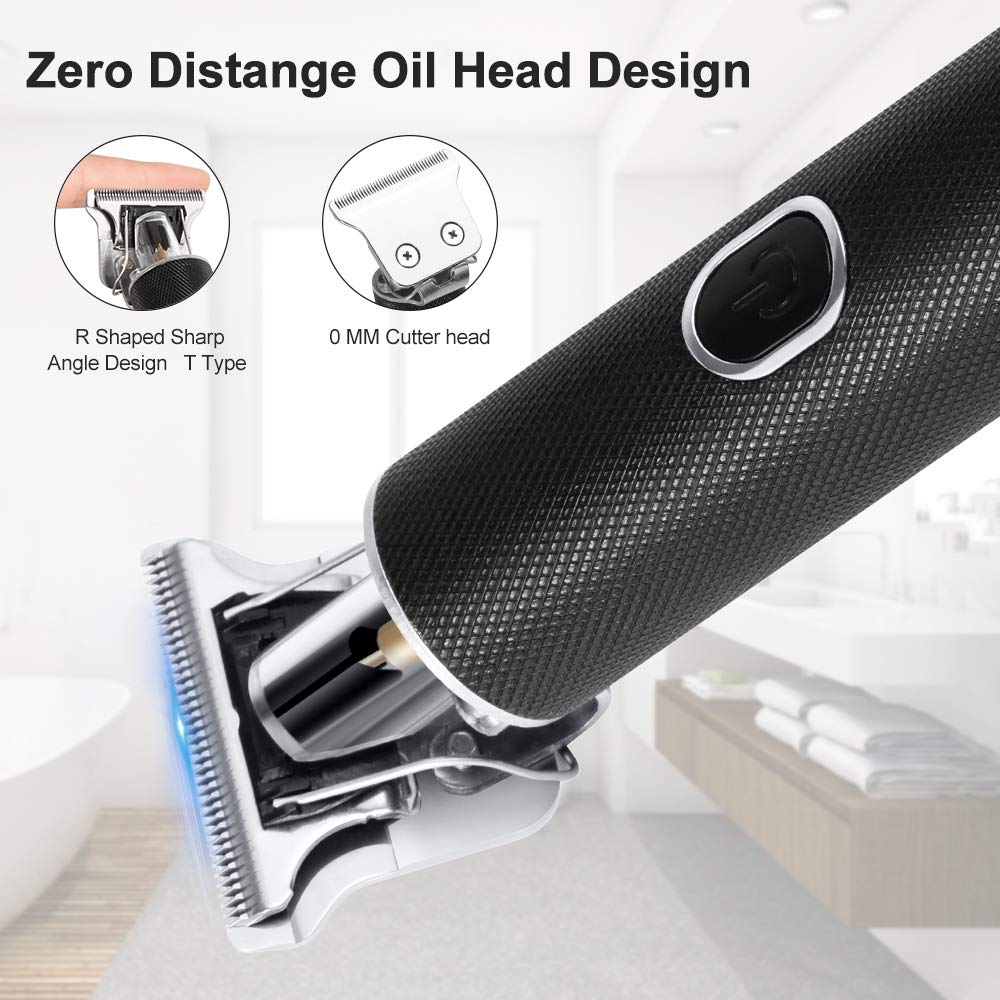T Blade Trimmer,Zero Gapped Trimmers, 0mm Baldhead Hair Clippers for Men, USB Rechargeable Clippers for Hair Cutting