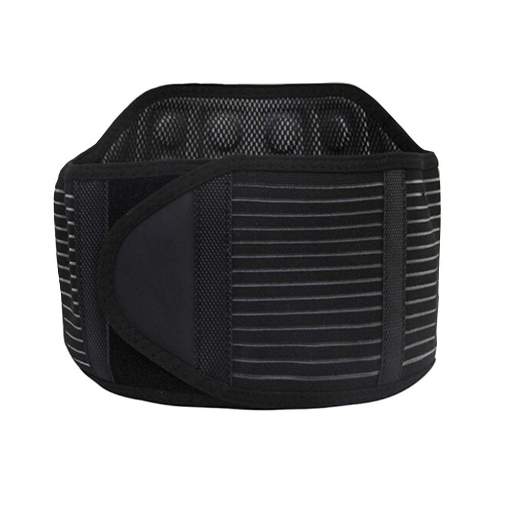 TANGIST Lumbar Brace Belt Lower Back Support Adjustable Self-Heating Magnetic Therapy For Men Women Pain Relief And Injury Herniated Disc (Size : M)