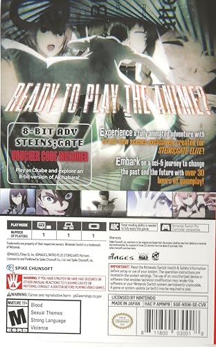 STEINS;GATE ELITE - Nintendo Switch