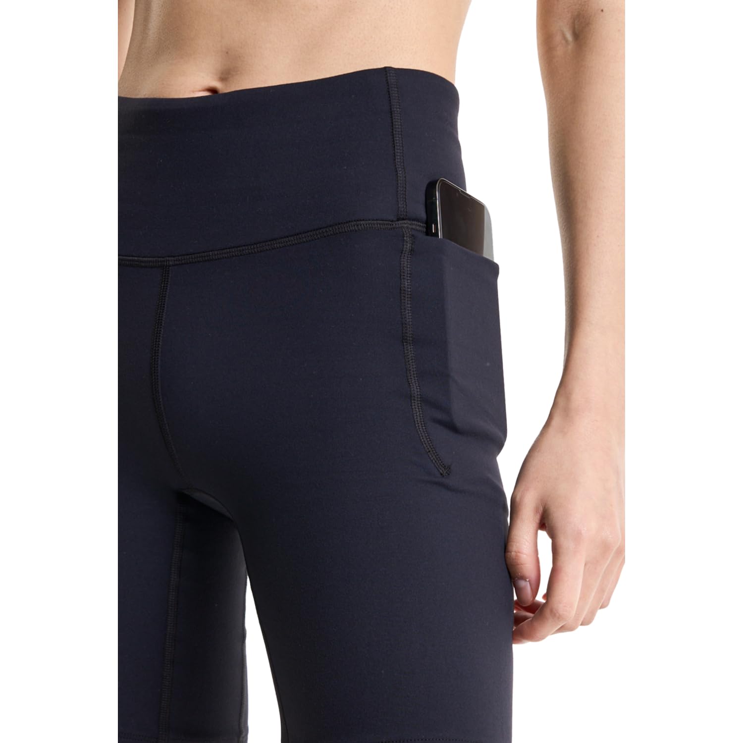 Under Armour Meridian Bike Shorts Black/Metallic Silver LG (US 12-14)