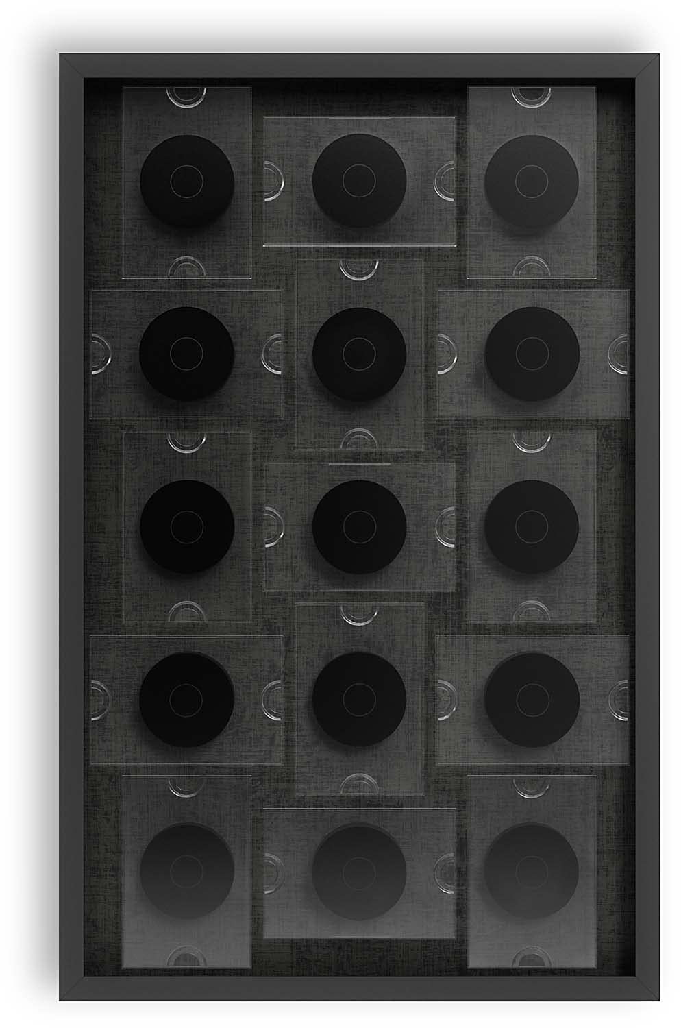 Umbra Pixie Multi-Picture Wall Frame, Black, Blackwood Tx