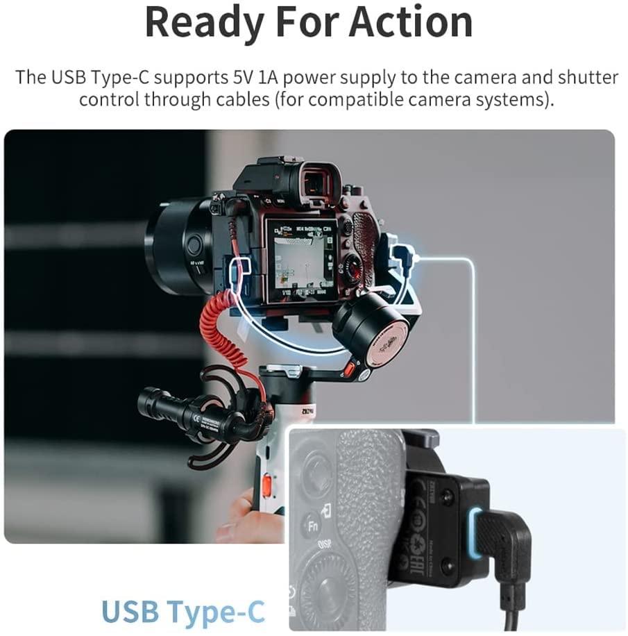 Zhiyun Crane M2S Gimbal Stabilizer for Smartphone Mirrorless DSLR Camera Action Camera,3-Axis Gimbal for iPhone Gopro Sony Canon Nikon Fujifilm Panasonic Sigma(Zhiyun Crane M2 Upgrade Version)