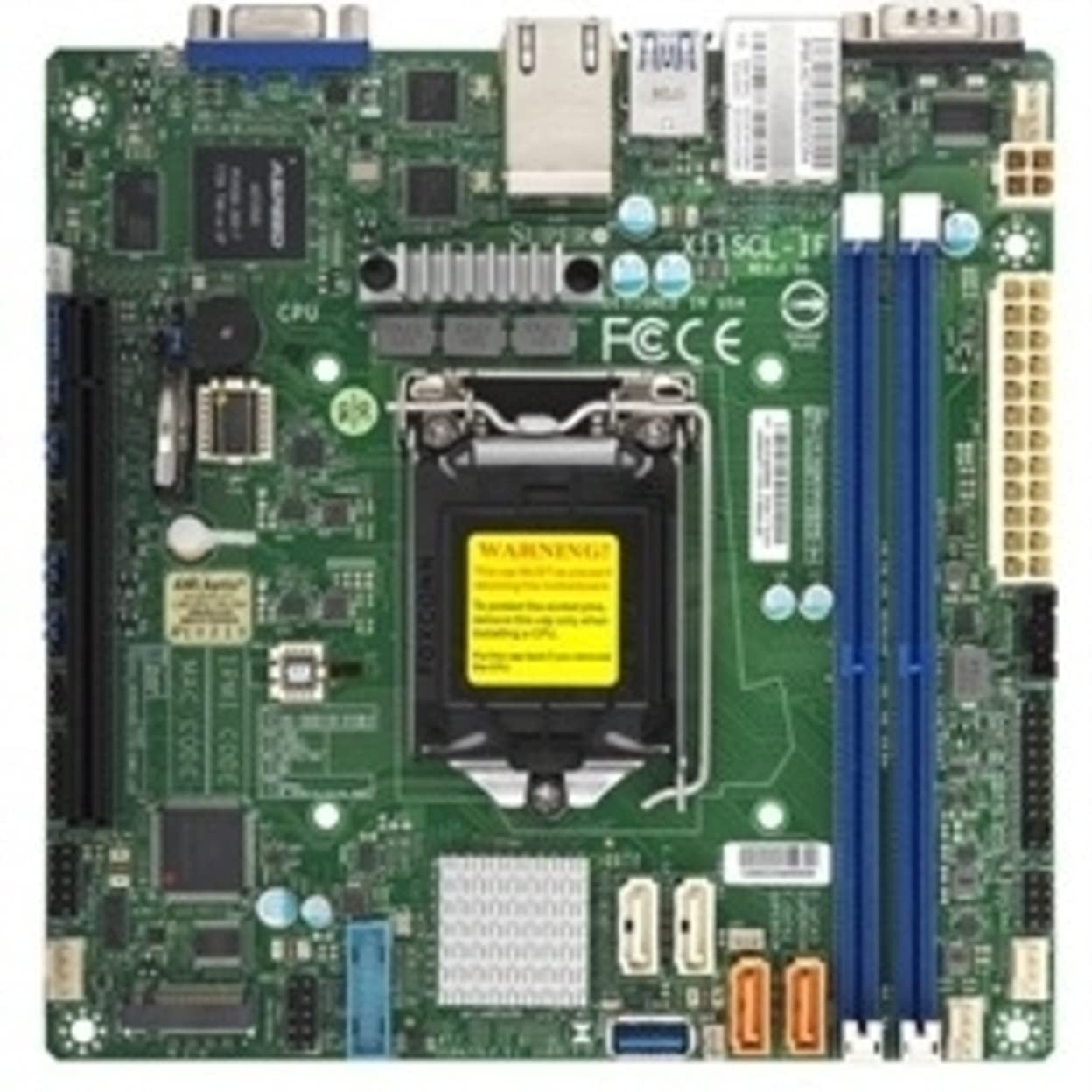 Supermicro 228652 Mb Mbd-x11scl-if-b E-2100 S1151 C242 64gb Ddr4 Pcie Mitx Bulk Box