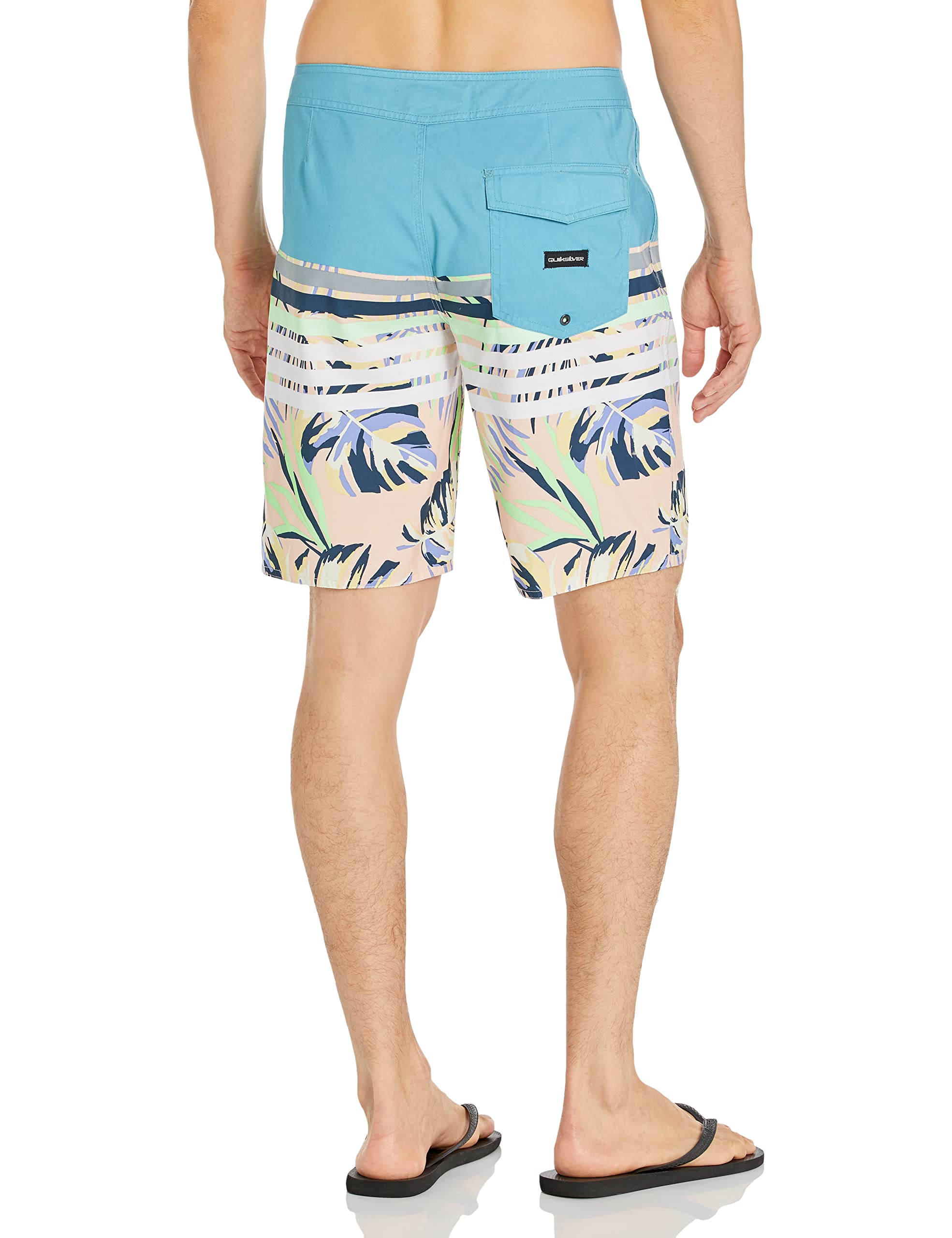 Quiksilver Men's Standard Everyday Swell Vision 20 Boardshort Swim Trunk Bathing Suit, Delph Blue, 33