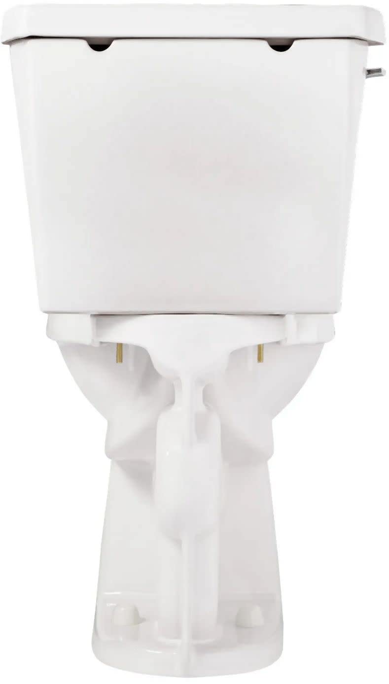 Signature Hardware 462381 Bradenton 1.28 GPF Two Piece Elongated Toilet with 14" Rough-In
