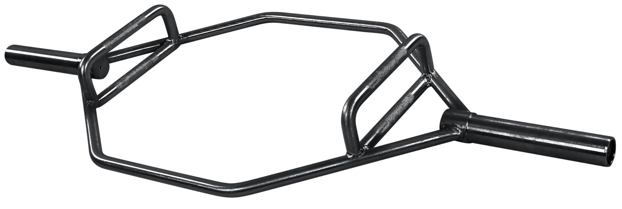 Signature Fitness Olympic 2-Inch Hex Weight Lifting Trap Bar, 1000-Pound, Black