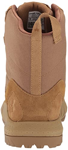 Under Armour Women's Micro G Valsetz Lthr Military and Tactical Boot, Coyote (200)/Coyote, 9.5 M US