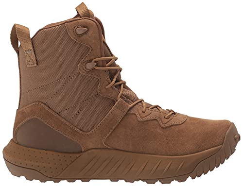 Under Armour Women's Micro G Valsetz Lthr Military and Tactical Boot, Coyote (200)/Coyote, 9 M US