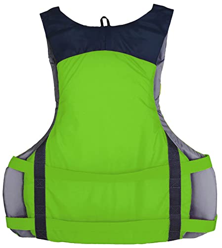 Stohlquist Fit Adult PFD Life Vest , Green & Black [4-Pack]