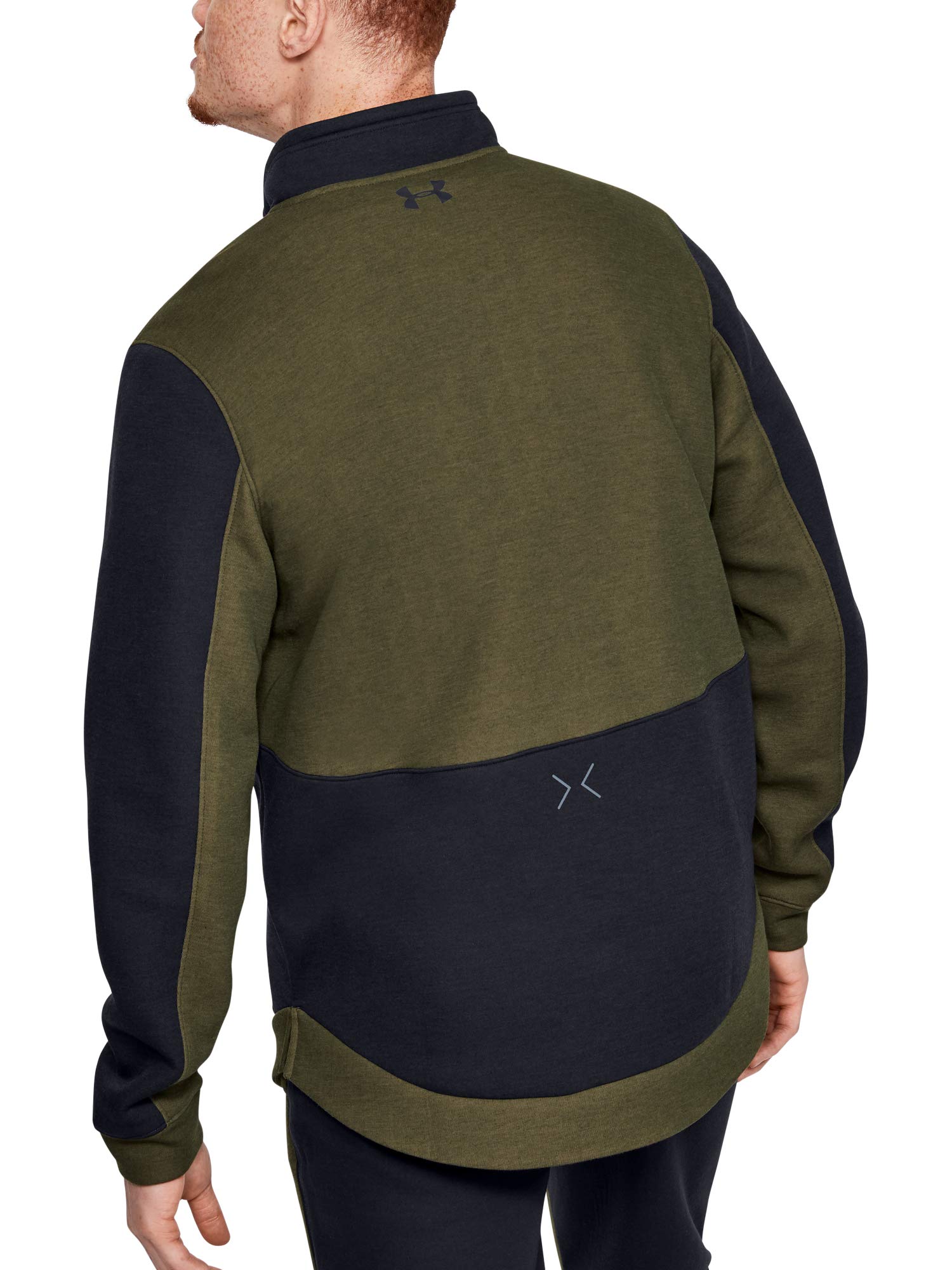 Under Armour Sc30 Warmup Jacket, Guardian Green (315)/Black, Large