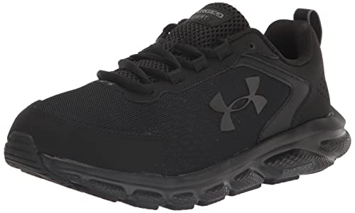 Under Armour Men's Charged Assert 9 6E, (002) Black/Black/Black, 9.5