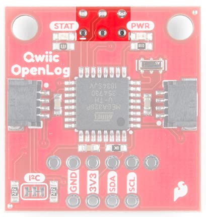 SparkFun Qwiic OpenLog Open-source datalogging Board Works over I2C Supports microSD FAT16/32 cards up to 32GB Configurable baud rates up to 115200bps Preprogrammed ATmega328 with Optiboot bootloader