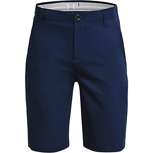 Under Armour Boys Showdown Shorts , Academy Blue (408)/Halo Gray , Large