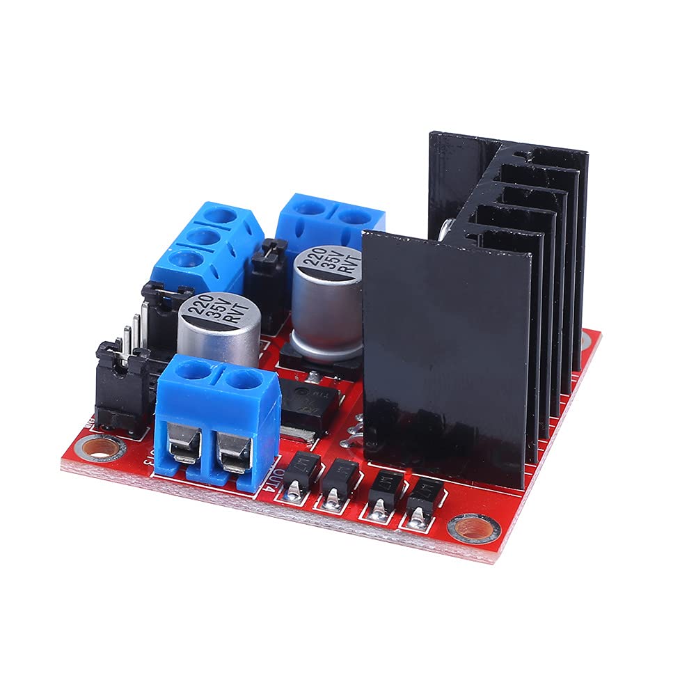 Songhe L298N Motor Driver Controller Board Module Dual H Bridge DC Driver Stepper Motor For Arduino Smart Car 3PCS