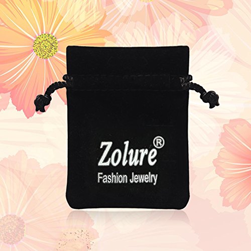 Zolure 14G Belly Button Ring Surgical Steel Belly Rings For Women