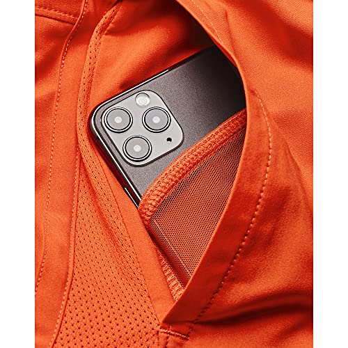 Under Armour Men's Launch 5-inch Shorts, (829) Papaya/Papaya/Reflective, Medium