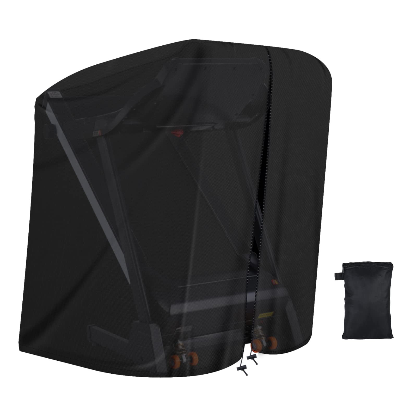 Treadmill Cover - Waterproof Outdoor Non-Folding Treadmill Covers Upgraded Dustproof Protective Cover for Indoor Gym Running Machine