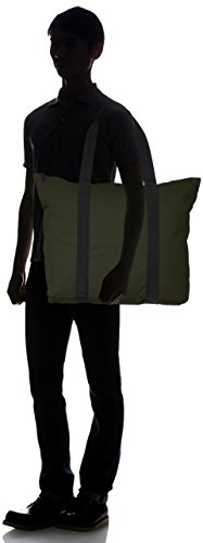 RAINS Men's Tote Bag, Green, One Size