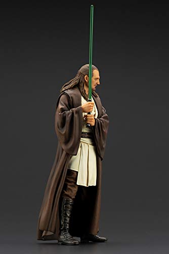 Star Wars: The Phantom Menace: Qui-Gon Jinn ArtFX+ Statue, Multicolor