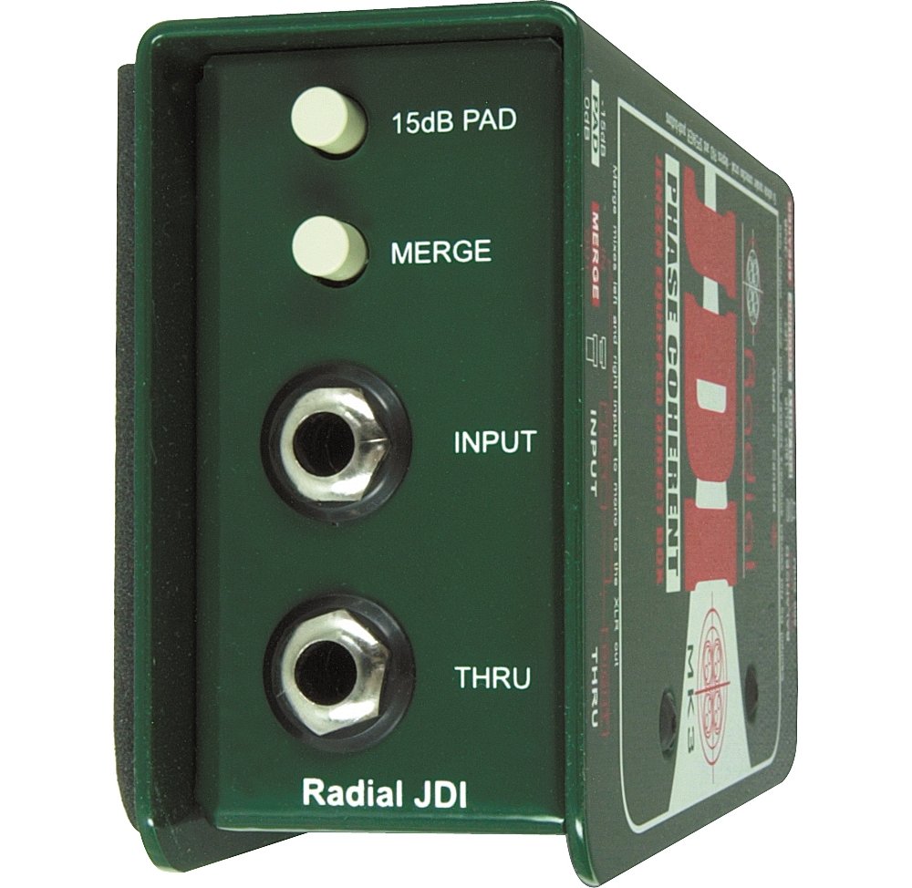 Radial Engineering R8001010JDI Single-Channel Passive Direct Box with Jensen Transformer