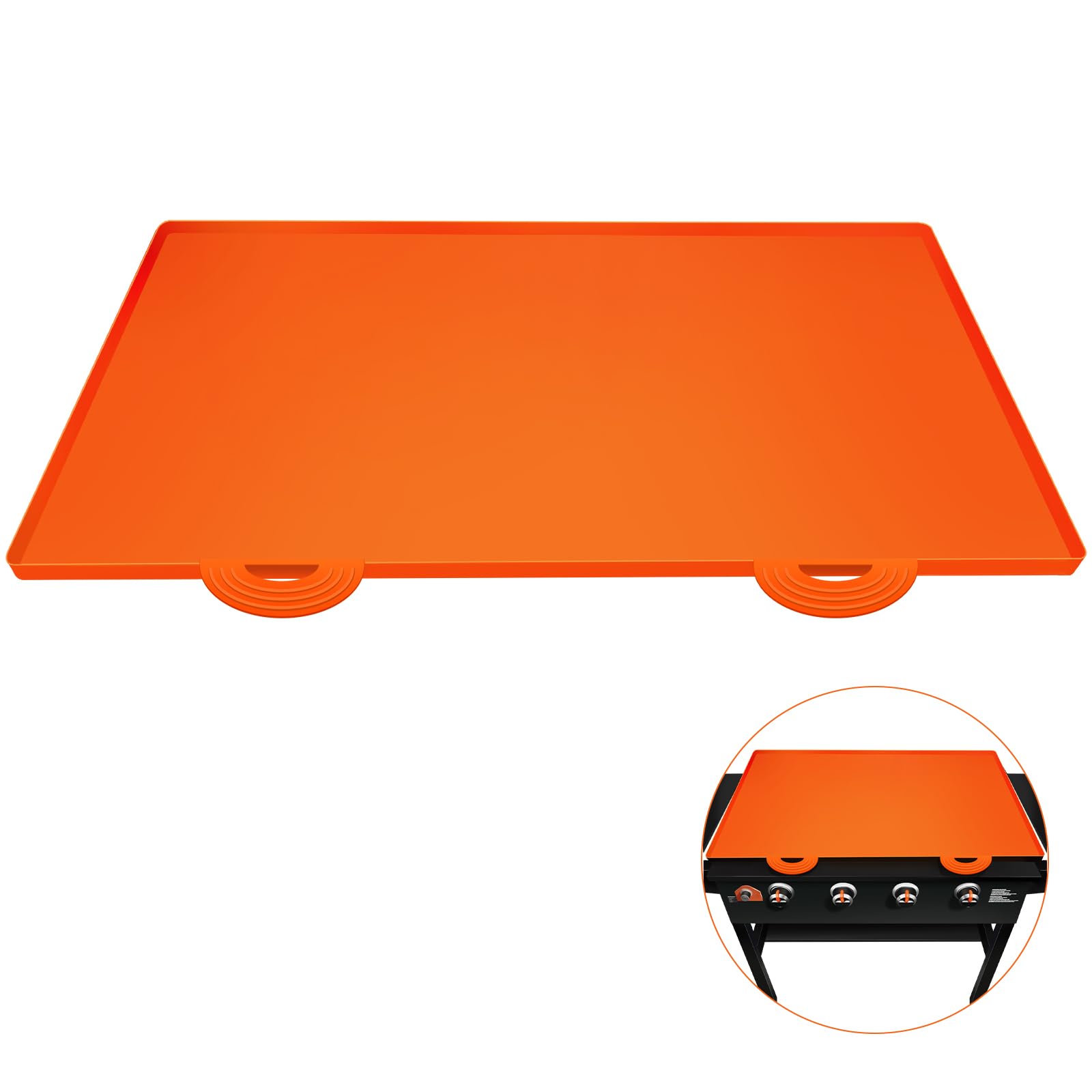 Ragstone Silicone Griddle Mat for Blackstone 36 Inch Griddle Heavy Duty Food Grade Silicone Mat Protect Griddle from All Season Cooking Protective Cover