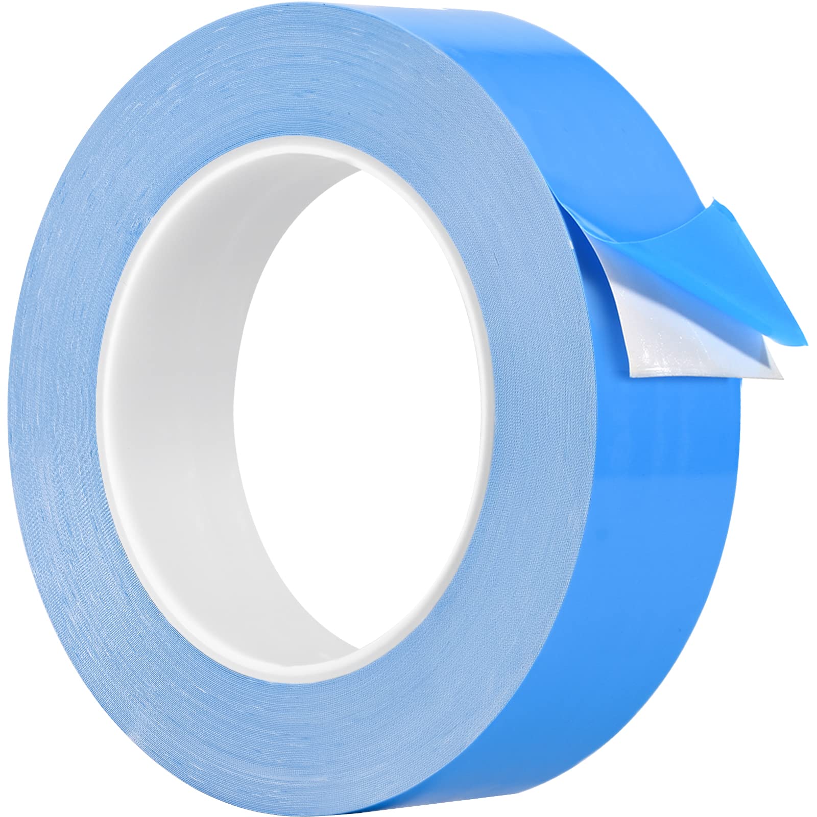 Thermal Tape, 25m x 20mm x 0.2mm Double Side Thermal Adhesive Tapes Cooling Pad Apply to Heatsink, LED, IGBT, IC Chip, Computer CPU,GPU, Modules, MOS Tube, SSD Drives