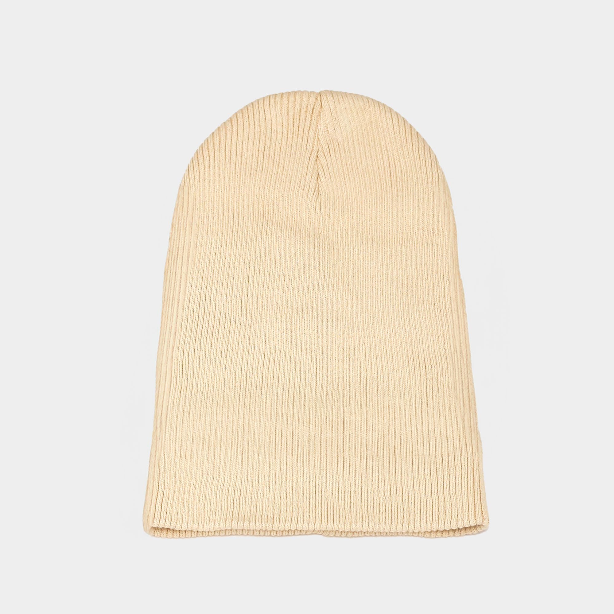 The Hat Depot - 100% Cotton Soft Cuffed Skull Plain Daily Beanie (Royal Blue)