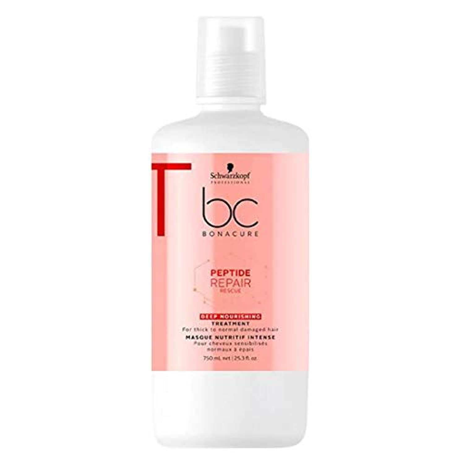 Schwarzkopf BC Peptide Rescue Deep Nourishing Treatment, 750 ml