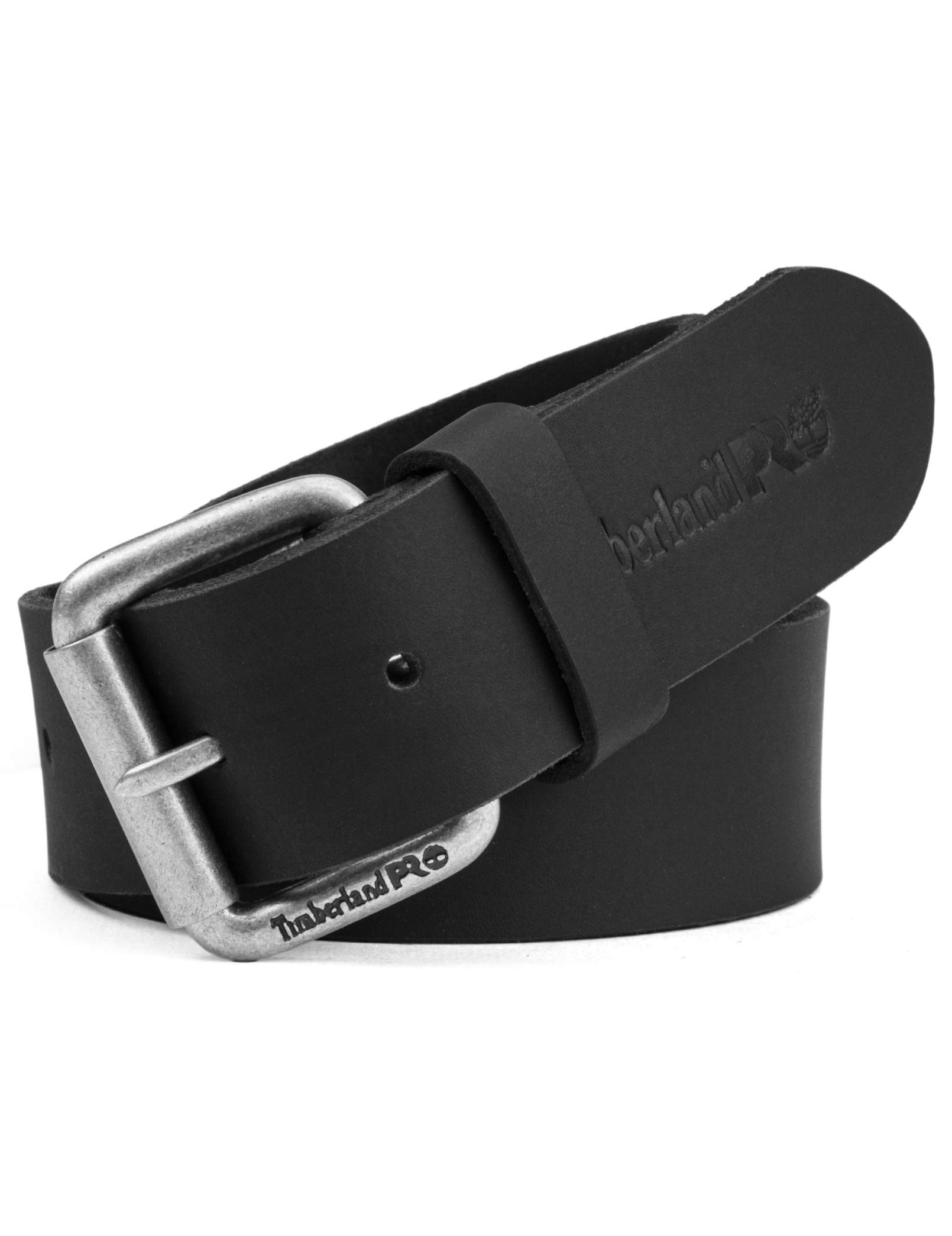 Timberland PRO Men's Cut-to-Fit Leather Belt, Black, Size 32-44