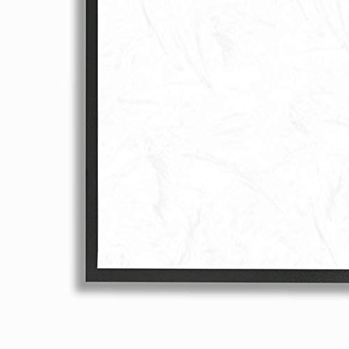 Stupell Industries Hangry Definition Hippo Animal Drawing Word, Design by Artist Ziwei Li Wall Art, 16 x 20, Black Framed