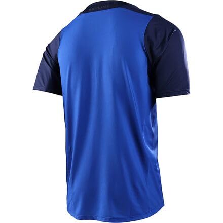 Troy Lee Designs Cycling MTB Bicycle Mountain Bike Jersey Shirt for Men, Skyline SS (Heather Slate, Small)