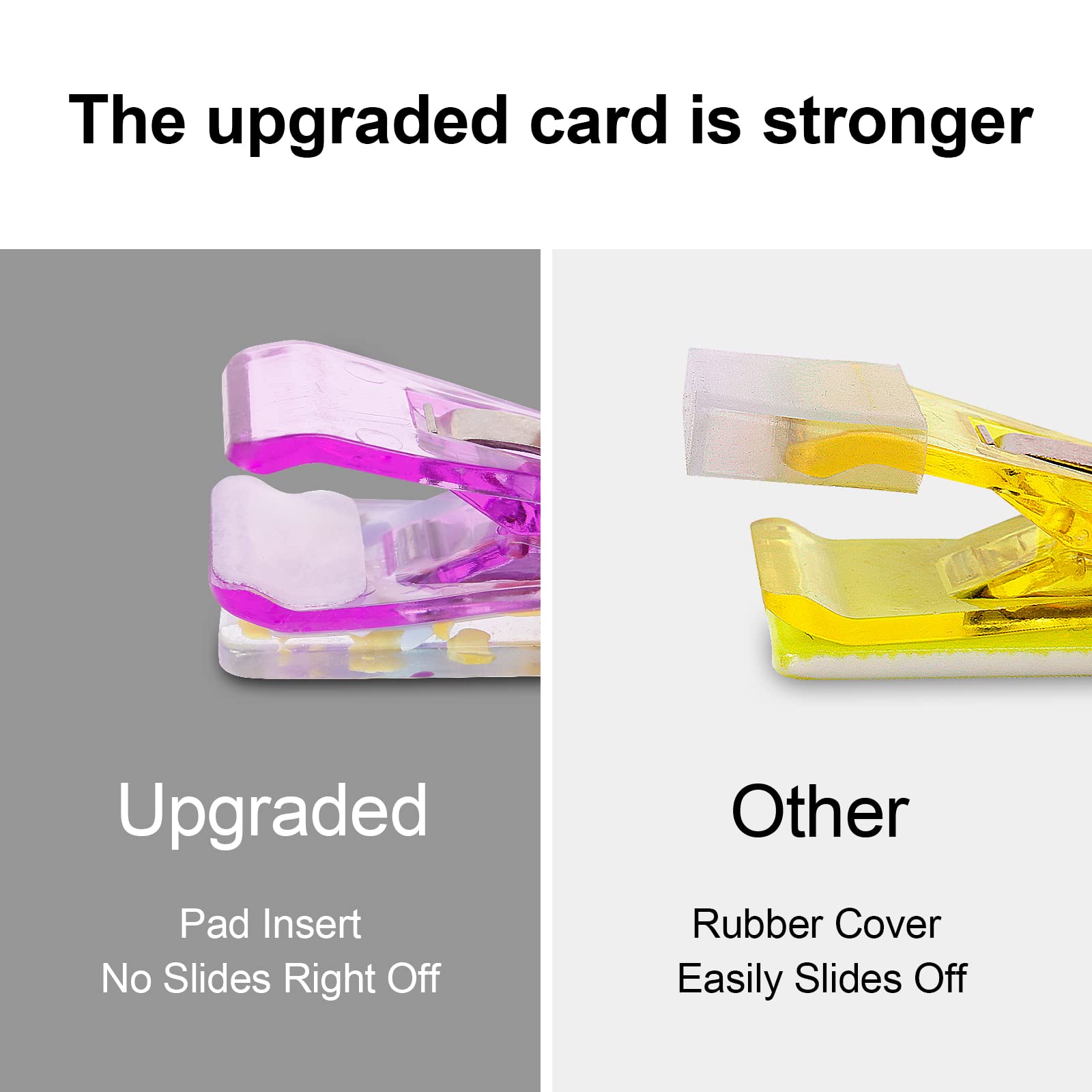 ZYTONGMAO 3PCS Credit Card Puller, Cute Debit Bank Card Grabber for Long Nails ATM Keychain Women with Plastic Clip (H)