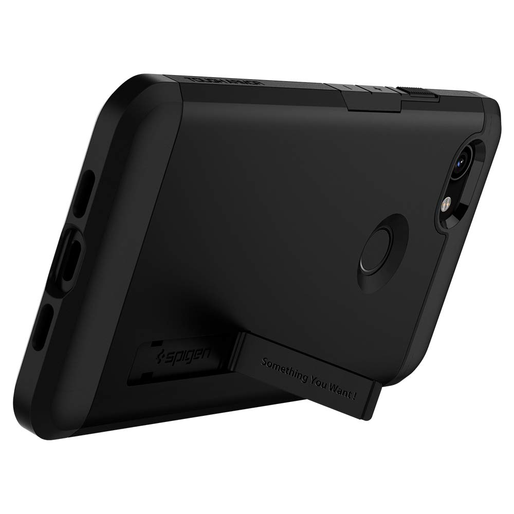 Spigen Tough Armor [Extreme Protection Tech] Designed for Google Pixel 3a Case (2019) - Black