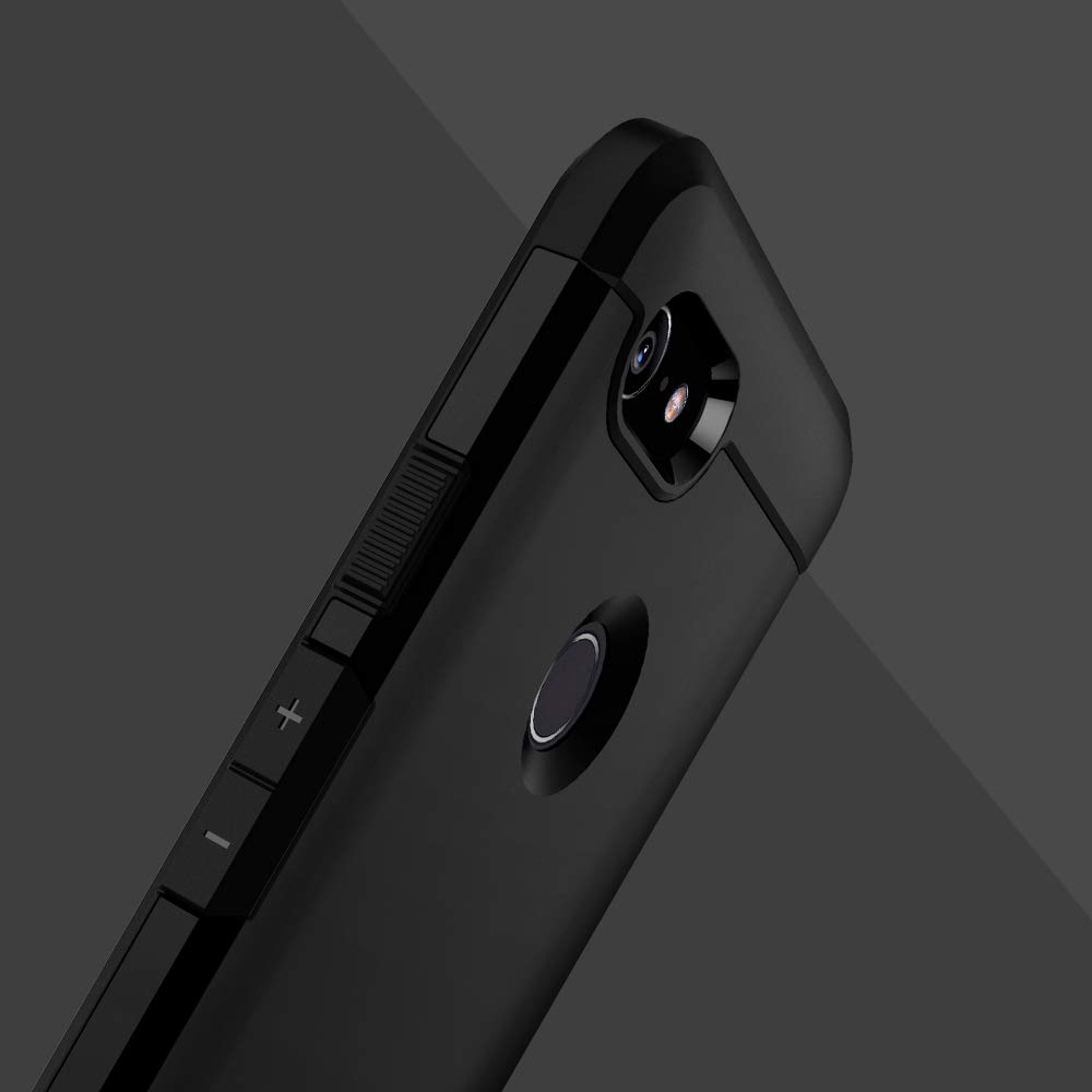 Spigen Tough Armor [Extreme Protection Tech] Designed for Google Pixel 3 XL Case (2018) - Black