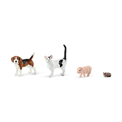 Schleich Farm World Large Toy Barn and Animals 52-piece Playset for Toddlers and Kids Ages 3-8 Multi, 19.3 Inch