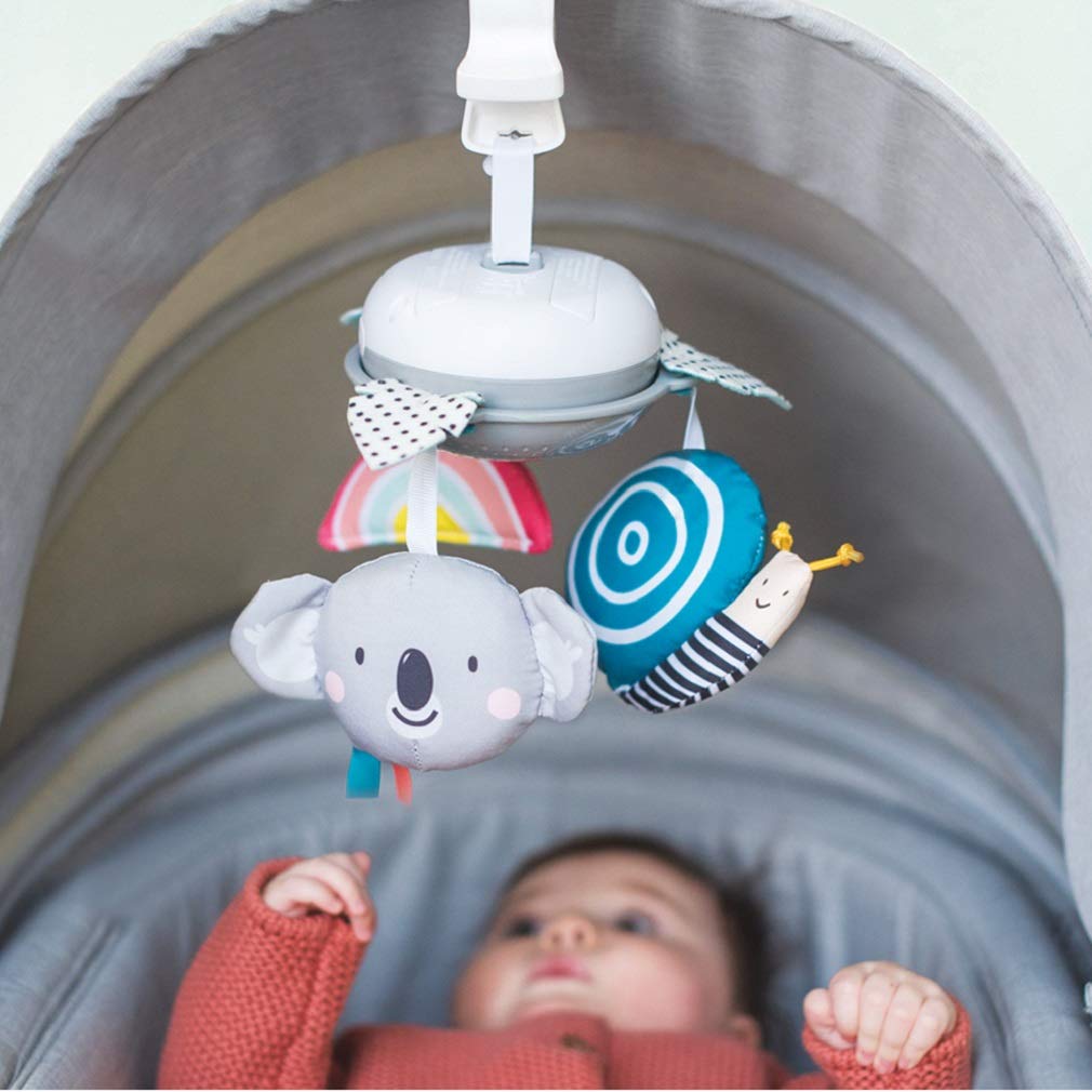 Taf Toys Koala Mobile On-The-Go | Parent and Baby’s Travel Companion, Keeps Baby Relaxed While Strolling, for 0 Months and Up