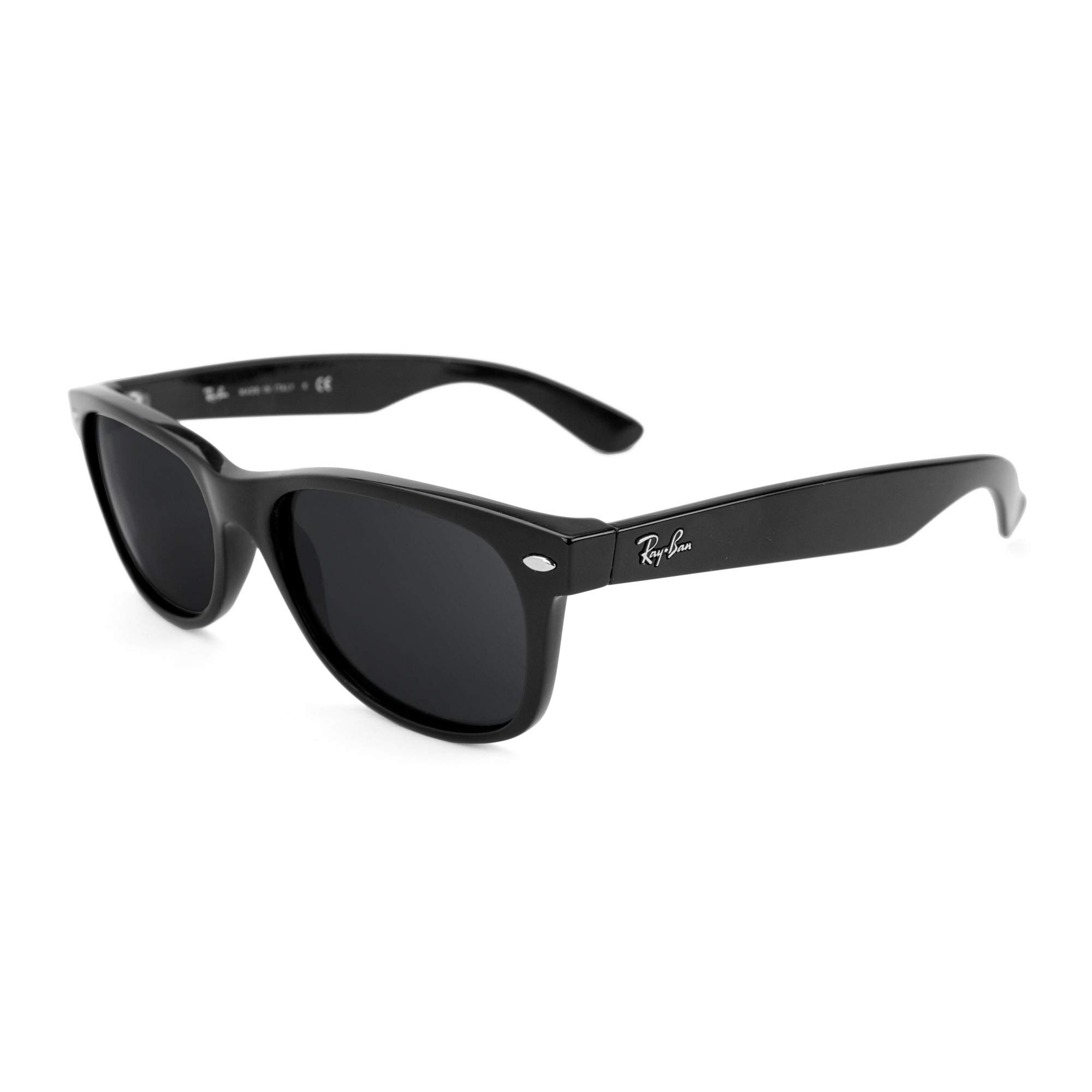 Revant Replacement Lenses for Ray-Ban New Wayfarer RB2132 55mm sunglasses, UV Protection, Anti-Scratch and Impact Resistant, Polarized Stealth Black